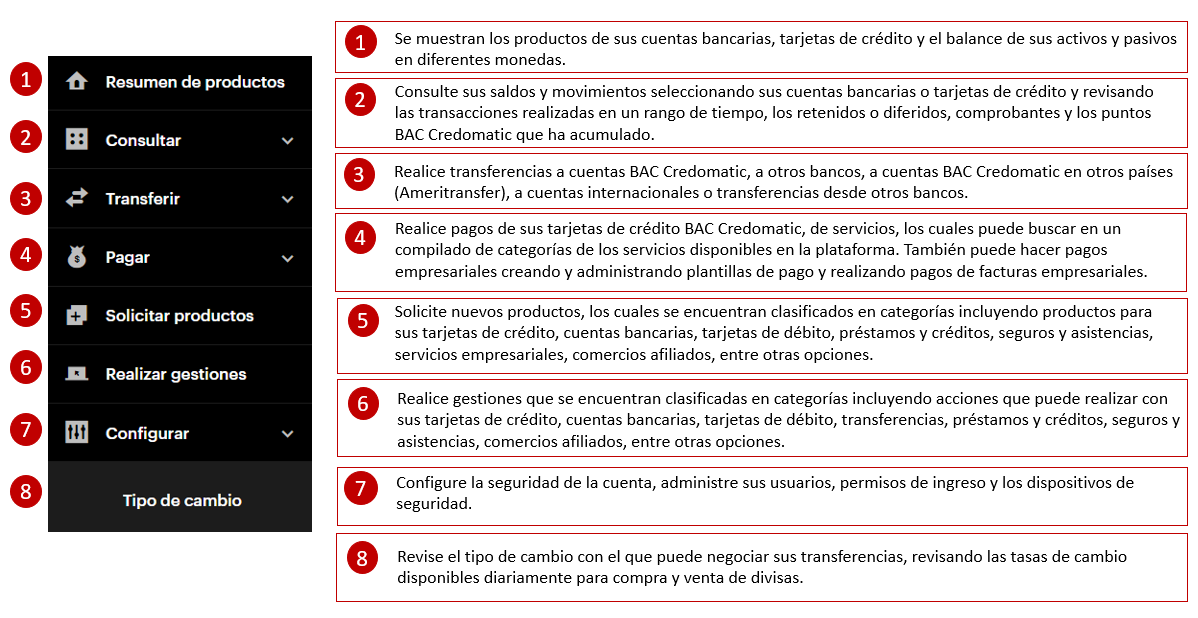 ¿Cómo utilizar Banca en Línea? | BAC - Centro de Ayuda